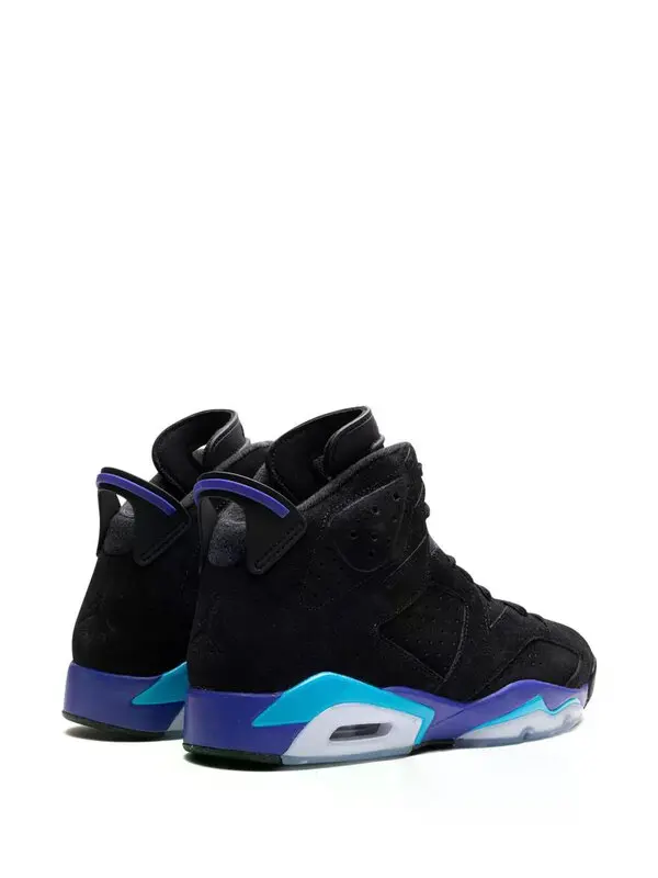 JORDAN 6 Aqua Sneakers - Black