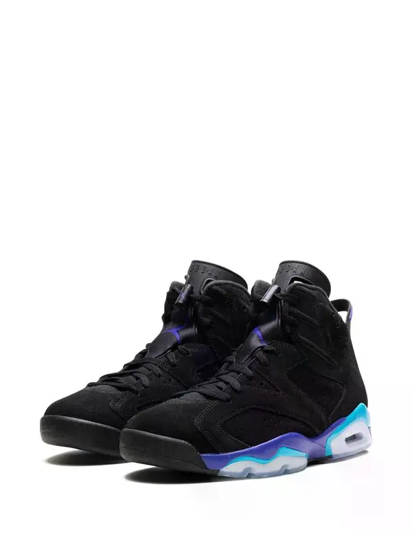 JORDAN 6 Aqua Sneakers - Black