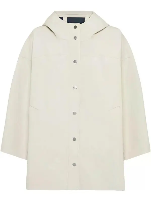 Brunello Cucinelli Cape-sleeved Jacket With Hood