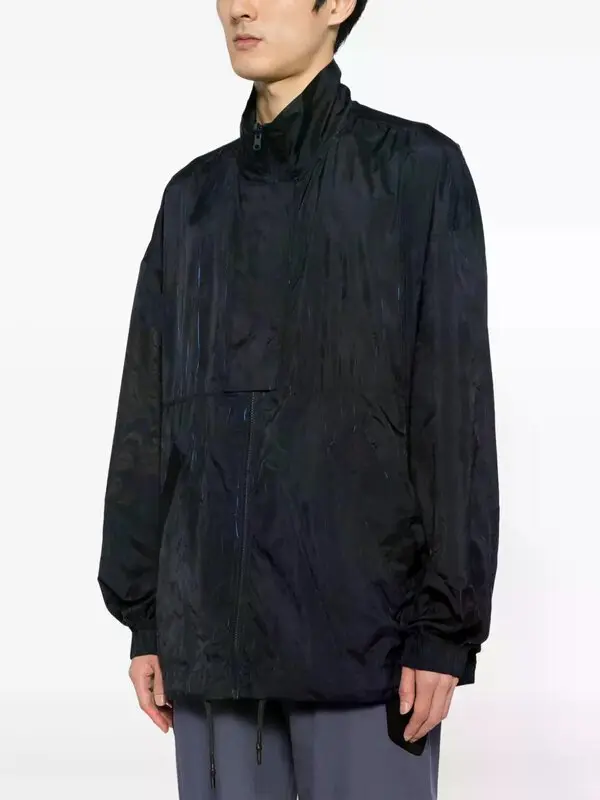 A. A. SPECTRUM Graphic-print Zip-up Jacket