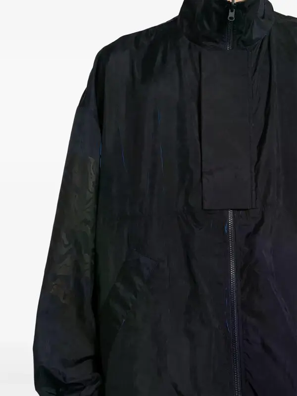 A. A. SPECTRUM Graphic-print Zip-up Jacket