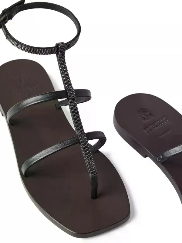 Brunello Cucinelli Leather Sandals
