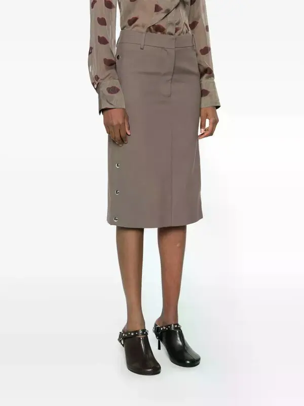 Stella McCartney Studded Midi Skirt