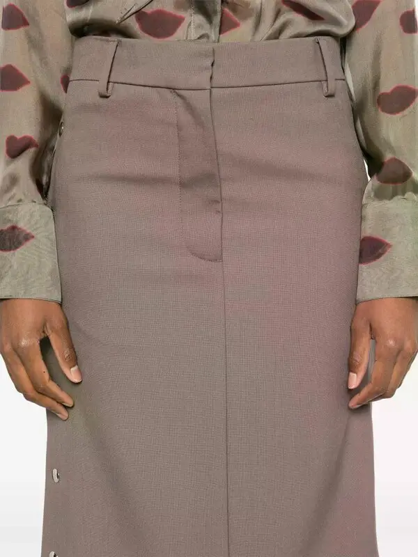 Stella McCartney Studded Midi Skirt