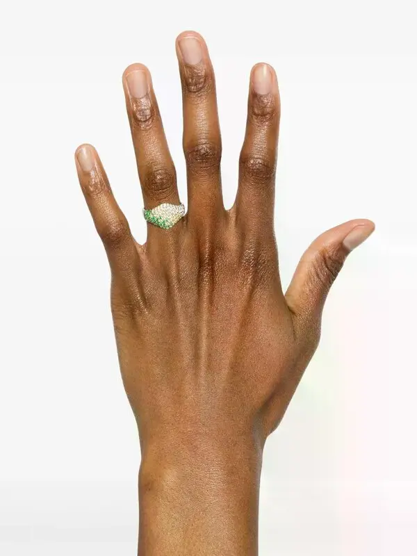 Tom Wood Mini Oval Cocktail Ring
