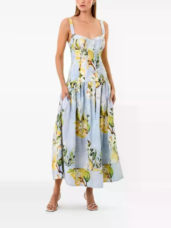 NICHOLAS Makenna Midi Dress