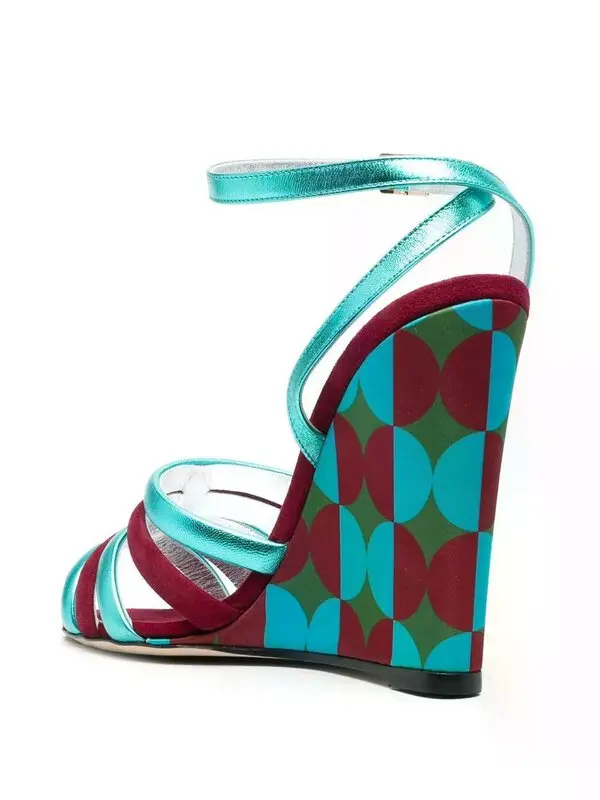 La DoubleJ Tones 135mm Wedge Sandals