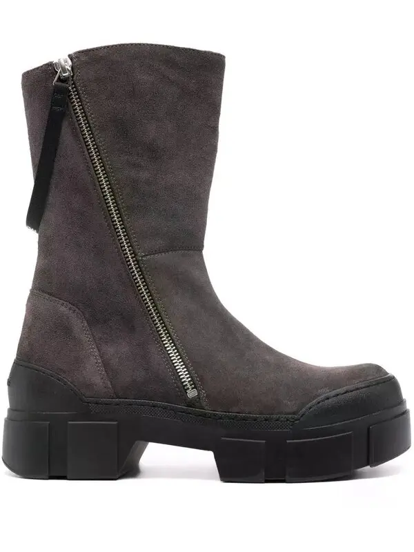 VIC MATIE Silverstone Suede Ankle Boots