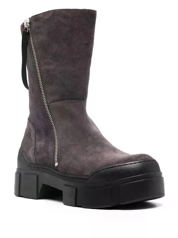 VIC MATIE Silverstone Suede Ankle Boots
