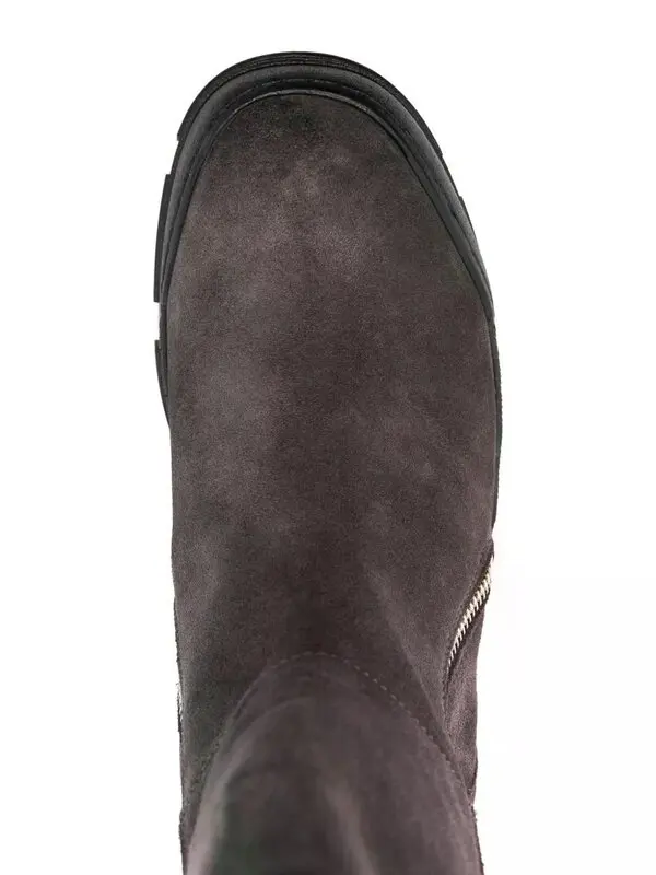 VIC MATIE Silverstone Suede Ankle Boots