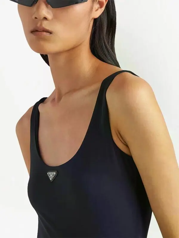Prada Triangle-logo Bodysuit