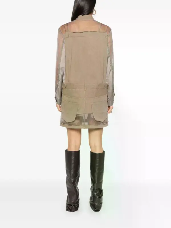 Sacai Paneled Mini Dress