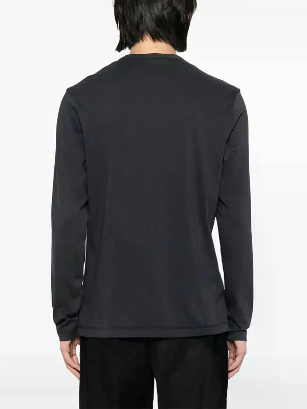 JAMES PERSE Brushed Lotus T-shirt - Blue