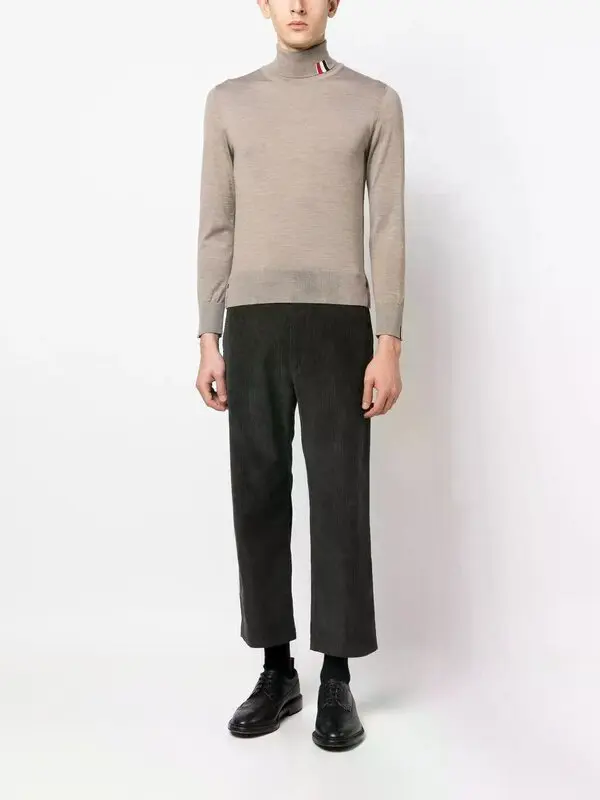 Thom Browne Fine Knit Roll-neck Jumper