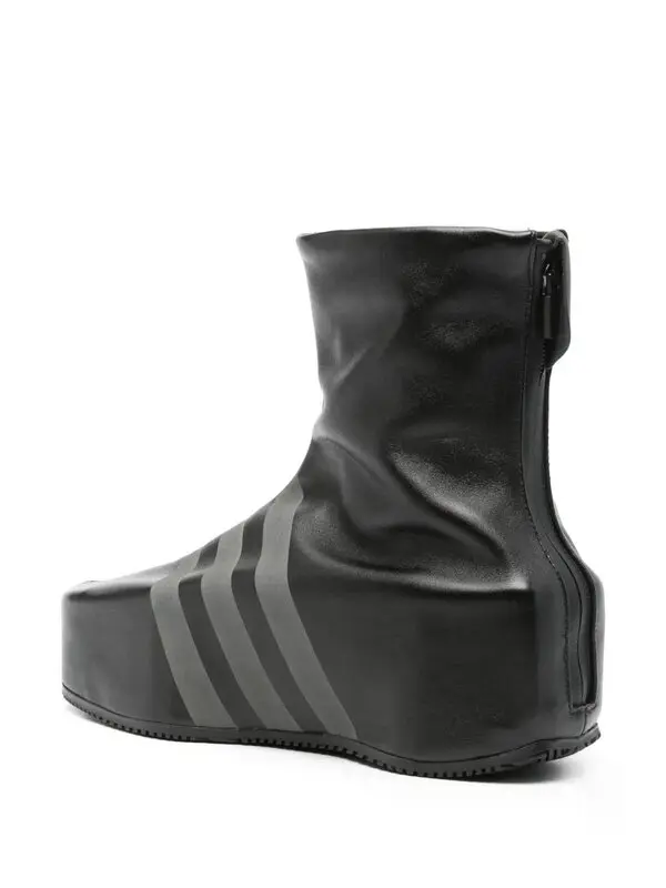 Y3 Kyasu Boots With Wedge Heel And Platform Sole