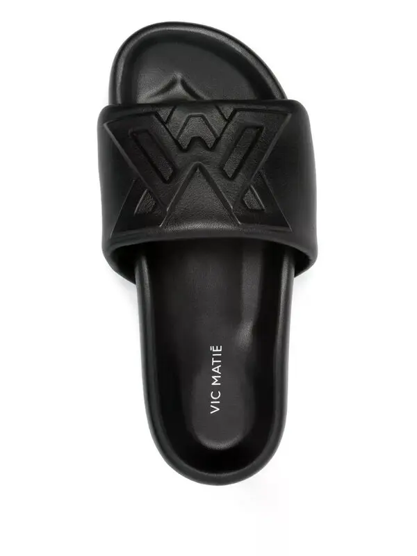 VIC MATIE Leather Slides