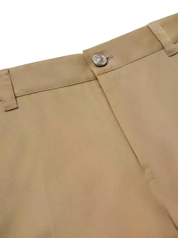 Versace Logo-embroidered Cargo Trousers