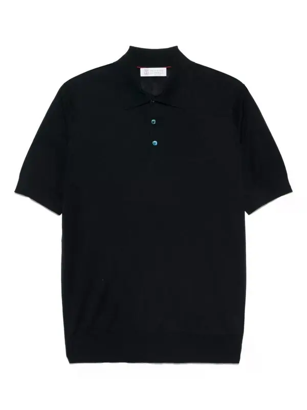 Brunello Cucinelli Knitted Polo Shirt