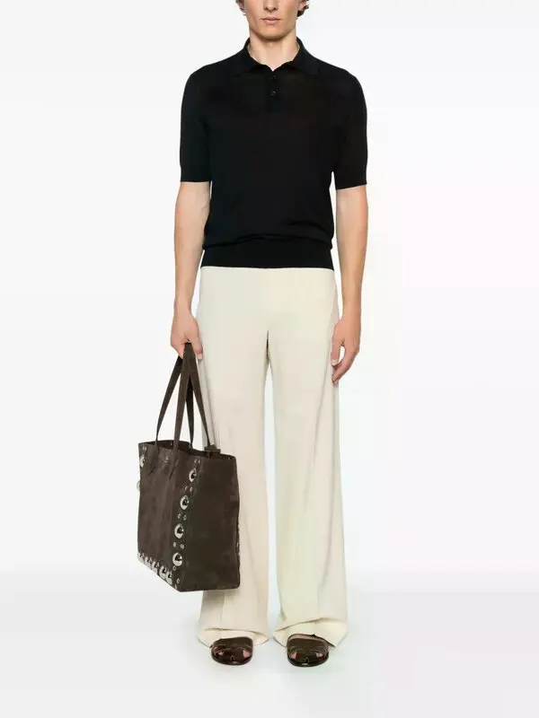 Brunello Cucinelli Knitted Polo Shirt