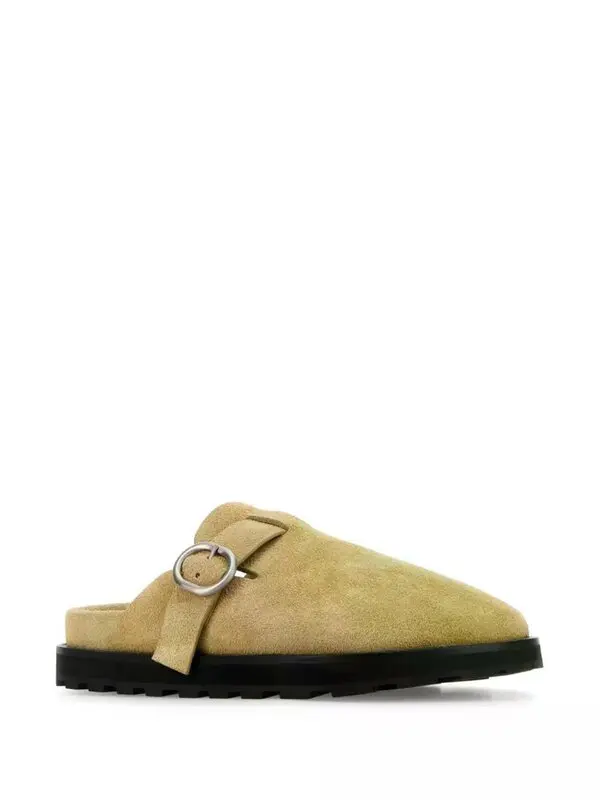 JIL SANDER Suede Slippers