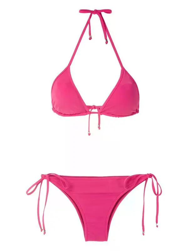 AMIR SLAMA Triangle Bikini Set - Pink