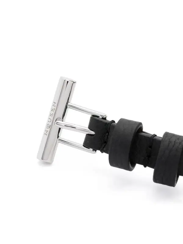 Alexander McQueen T-bar Wrap Bracelet