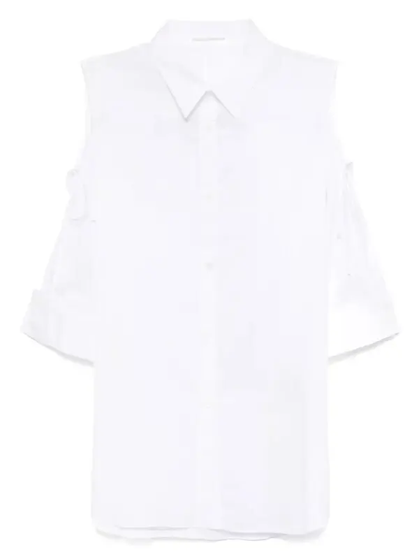 Yohji Yamamoto Asymmetrical-shoulder Shirt