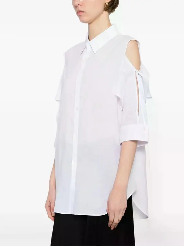 Yohji Yamamoto Asymmetrical-shoulder Shirt