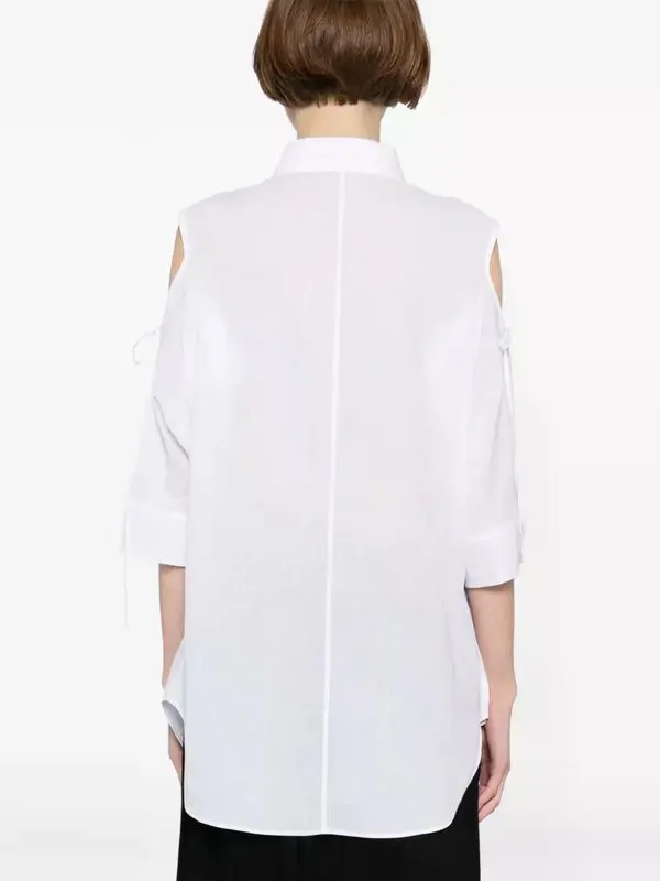Yohji Yamamoto Asymmetrical-shoulder Shirt