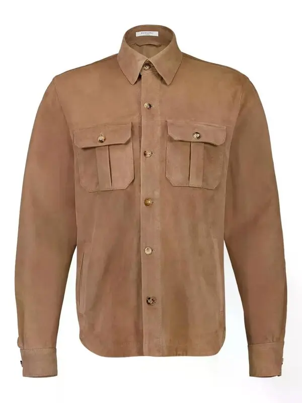 Boglioli Leather Shirt