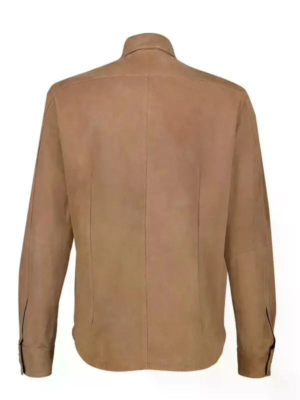 Boglioli Leather Shirt
