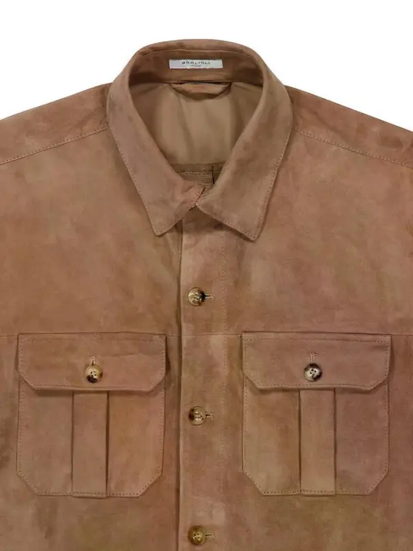 Boglioli Leather Shirt