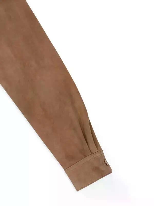 Boglioli Leather Shirt