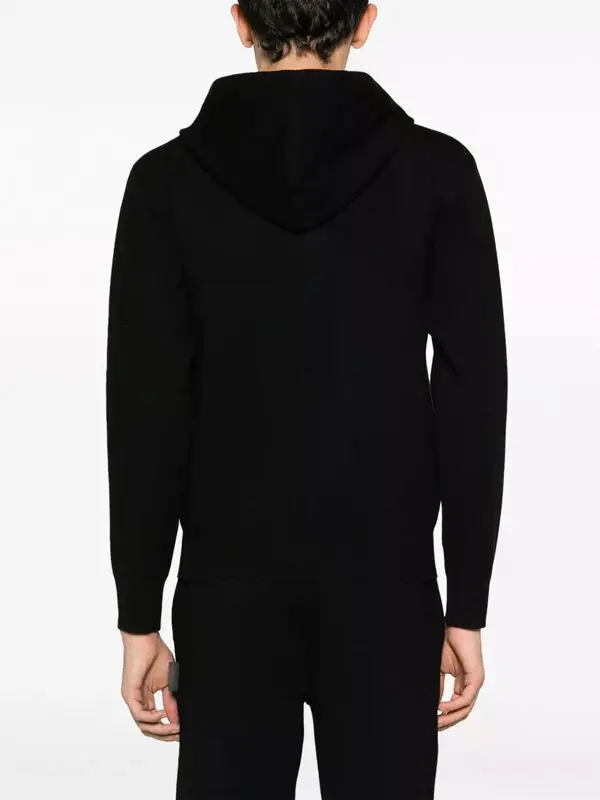 Sandro Zip-up Long-sleeved Hoodie