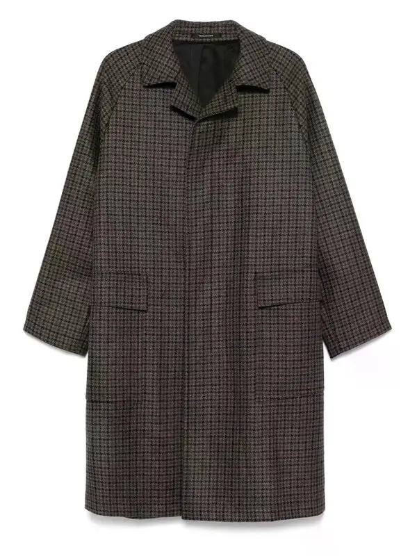 Tagliatore Check-print Coat