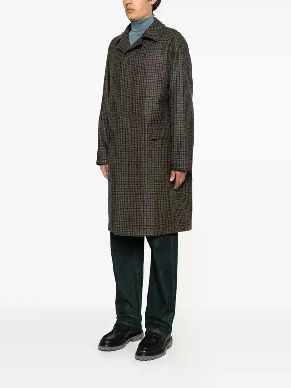 Tagliatore Check-print Coat