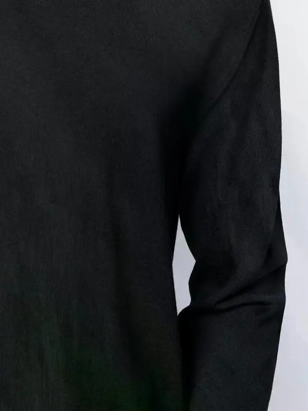 ZANONE Crew-neck Knit Sweater - Black