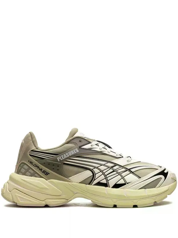 PUMA Pleasures Velophasis Lace-up Sneakers - Neutrals