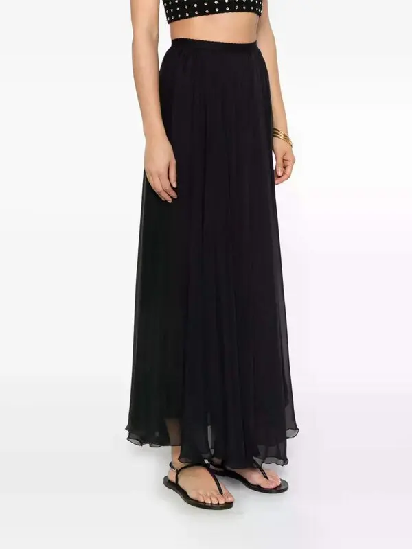 FORTE_FORTE Silk Georgette Maxi Skirt