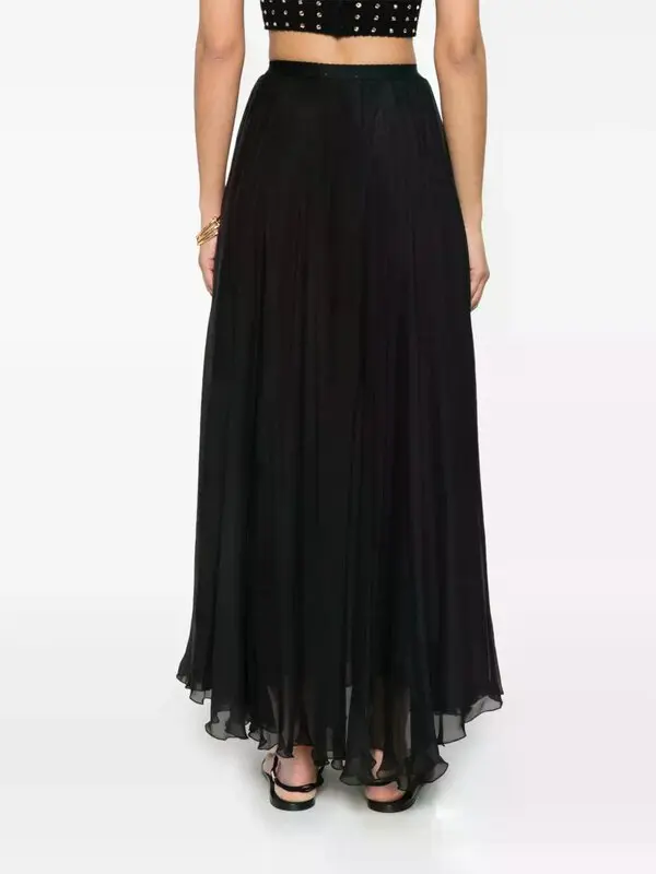 FORTE_FORTE Silk Georgette Maxi Skirt