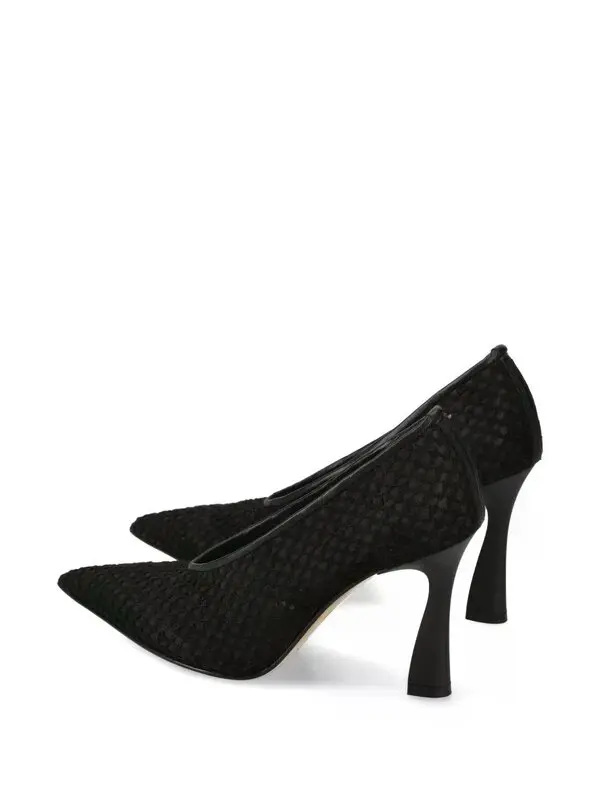 Premiata Mesh Pointed Toe High Heel Pumps