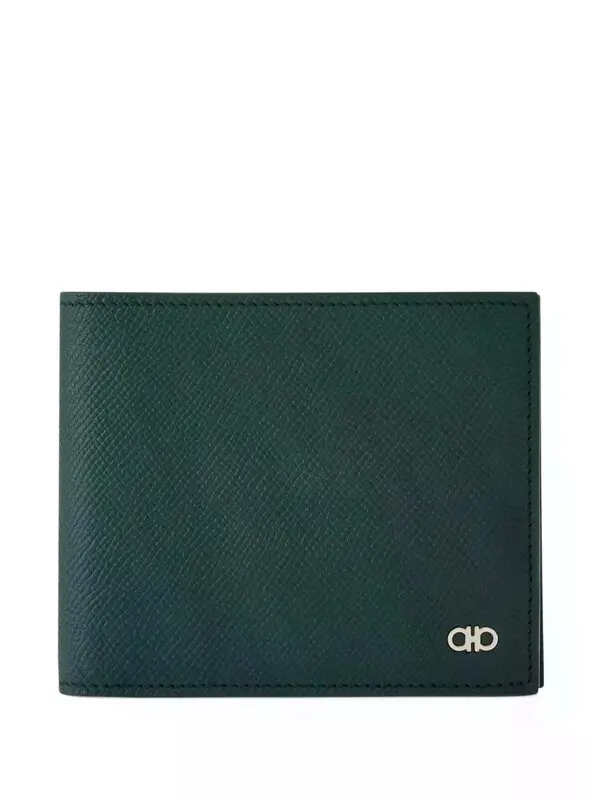 FERRAGAMO Gancini Wallet - Green