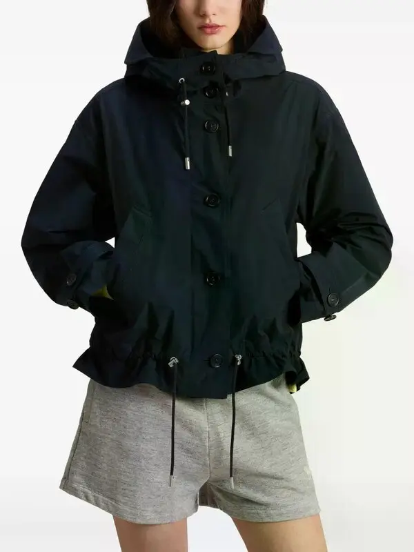 Woolrich Short Parka - Blue