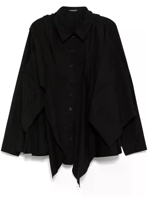 RUNDHOLZ Asymmetric Layered Blouse