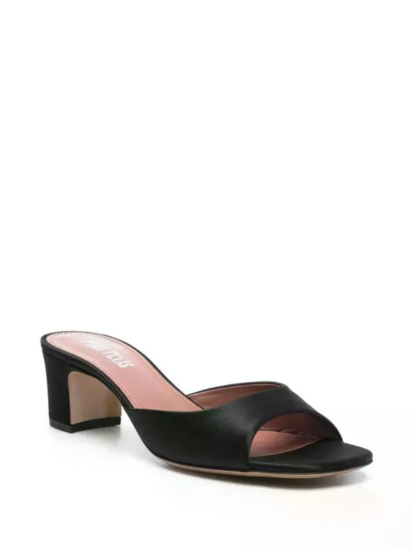 Paris Texas Satin Sandals