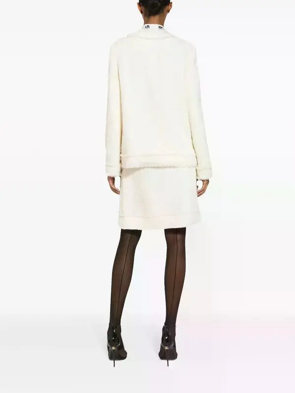 Dolce & Gabbana Rachel Round-neck Tweed Jacket
