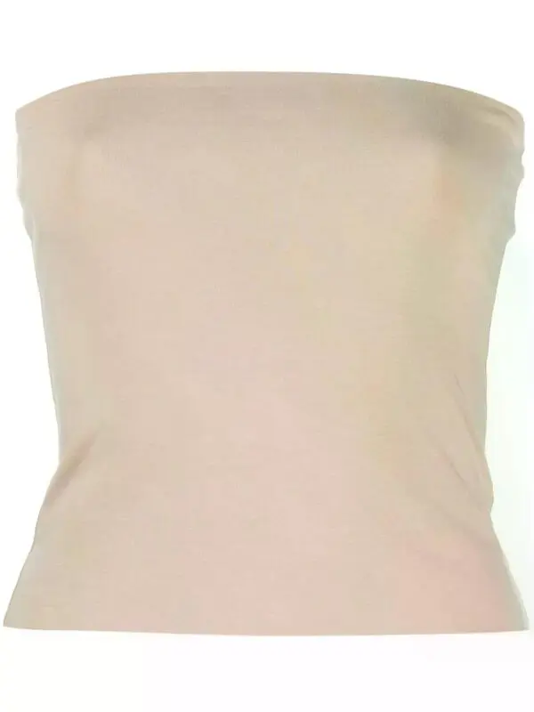 Brunello Cucinelli Strapless Bandeau Top - Neutrals