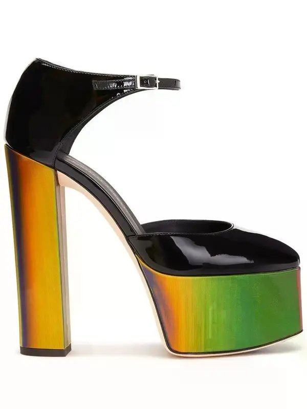 GIUSEPPE ZANOTTI 150mm Bebe Platform Pumps - Black