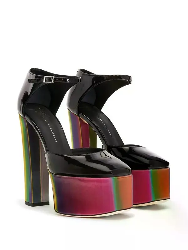 GIUSEPPE ZANOTTI 150mm Bebe Platform Pumps - Black
