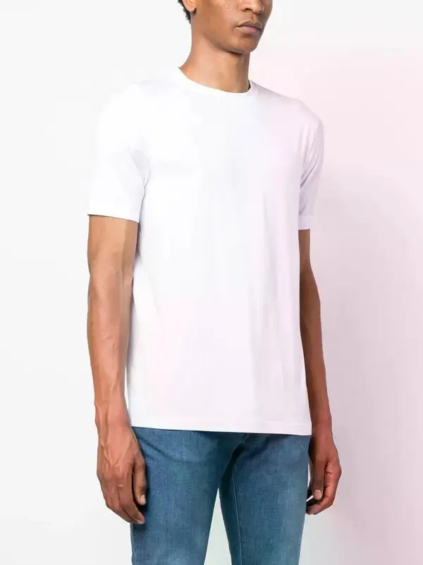 Giorgio Armani Crew-neck Plain T-shirt